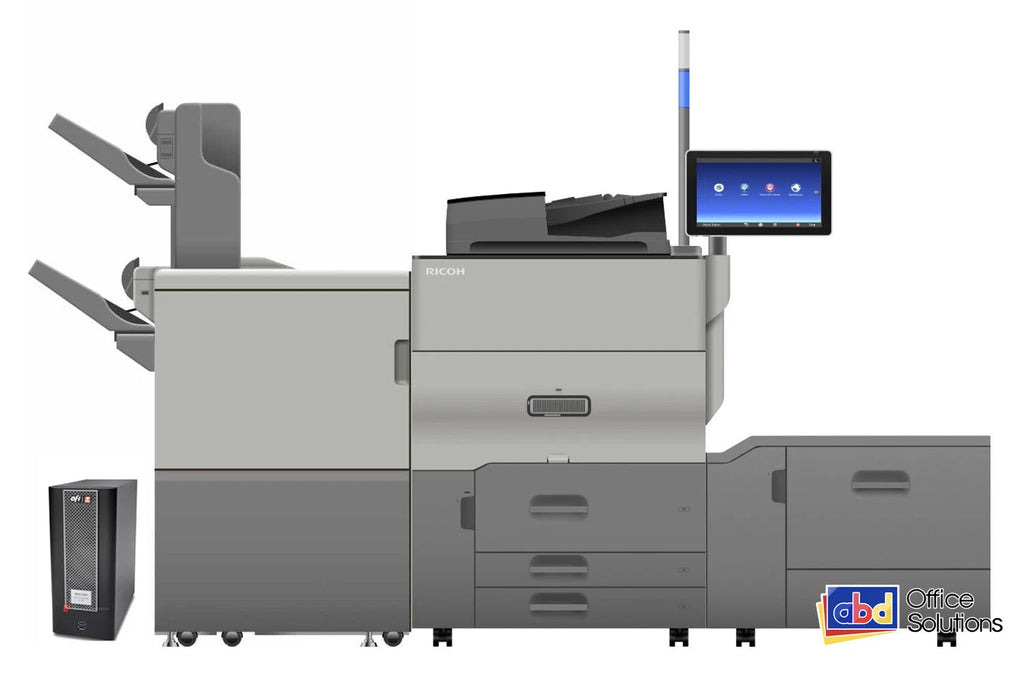 Ricoh Pro C5300s Production Color Laser Printer with SR5110 Finisher ...