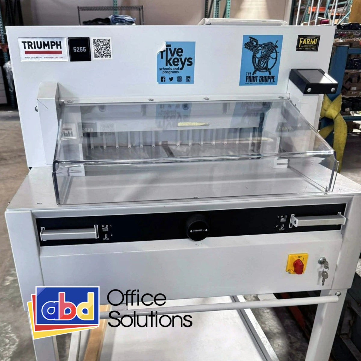 Triumph 5255 Automatic 20.4" Paper Cutter – ABD Office Solutions, Inc.