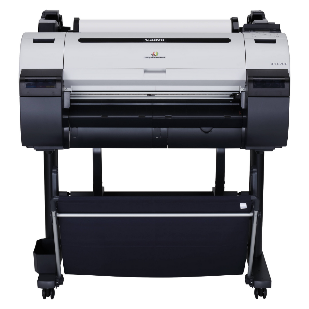 Canon imagePROGRAF iPF670E 24-inch Inkjet Wide-Format Printer – ABD ...