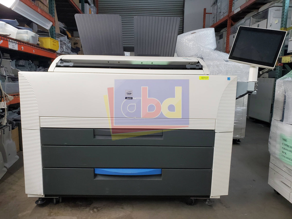 KIP 860 36-inch Color Wide Format Printer with Scanner – ABD Office ...