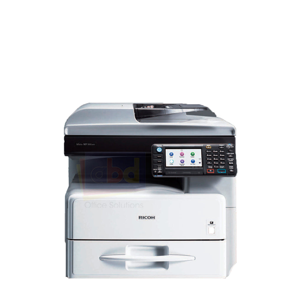 Ricoh Aficio MP 301SPF A4 Mono Laser Multifunction Printer – ABD Office Solutions, Inc.